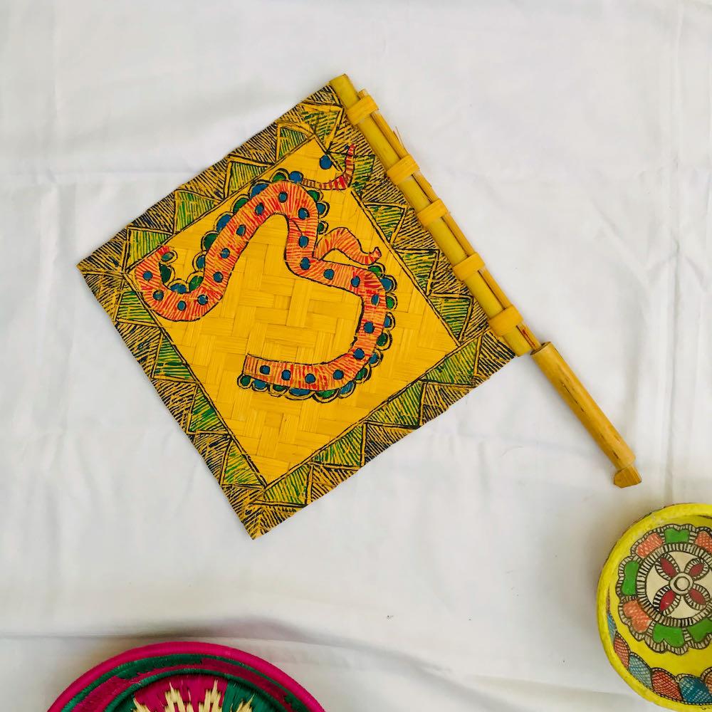 Indian Hand Fan Design